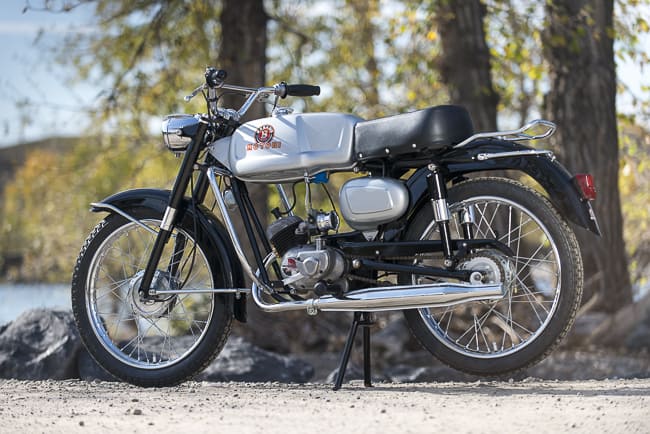 This 1965 Motobi Motorcycle is the Family Jewel