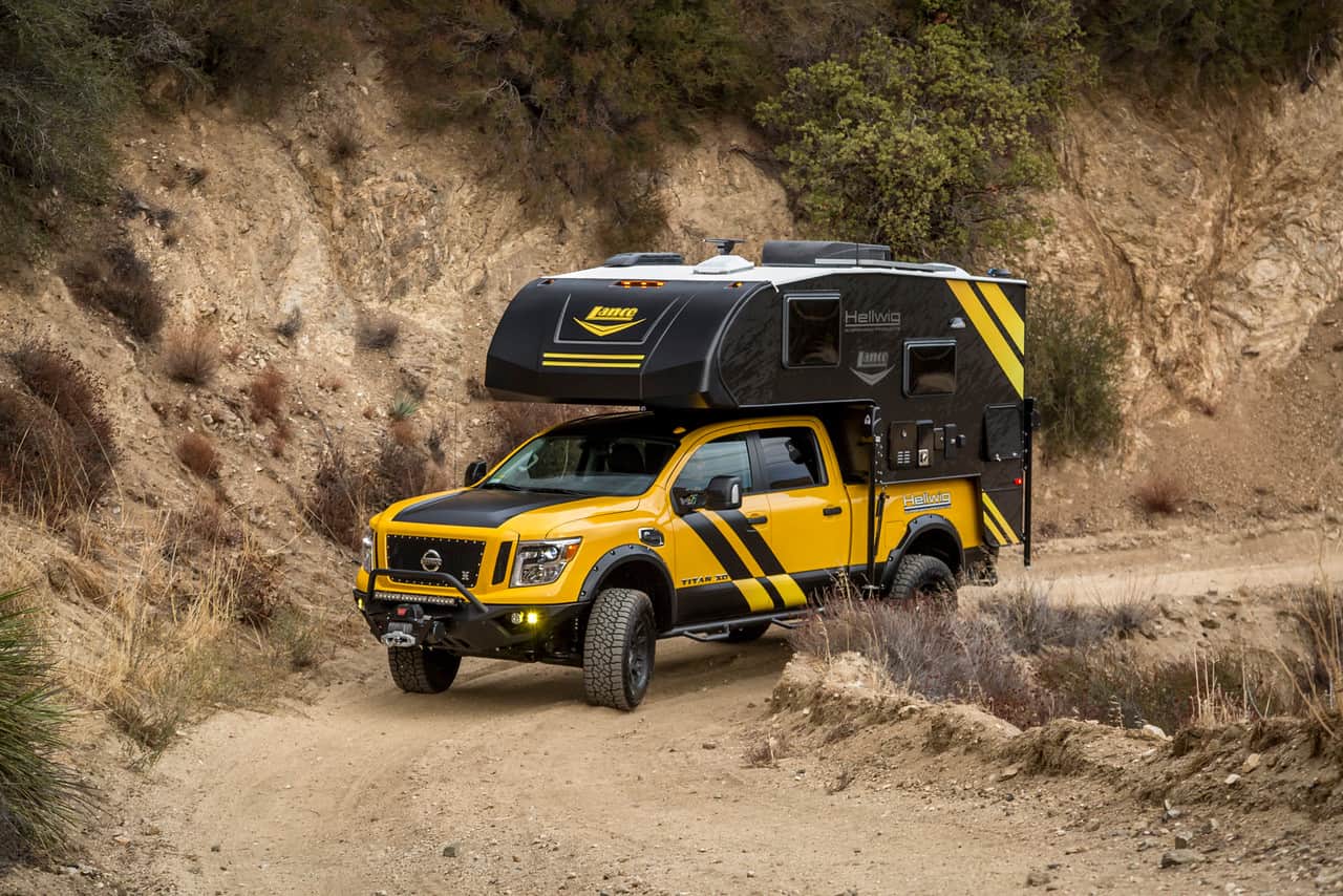 The Hellwig Nissan Titan XD Camper Truck